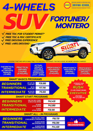 Practical Driving Course(PDC) - 4 Wheels – Smart Driving PH