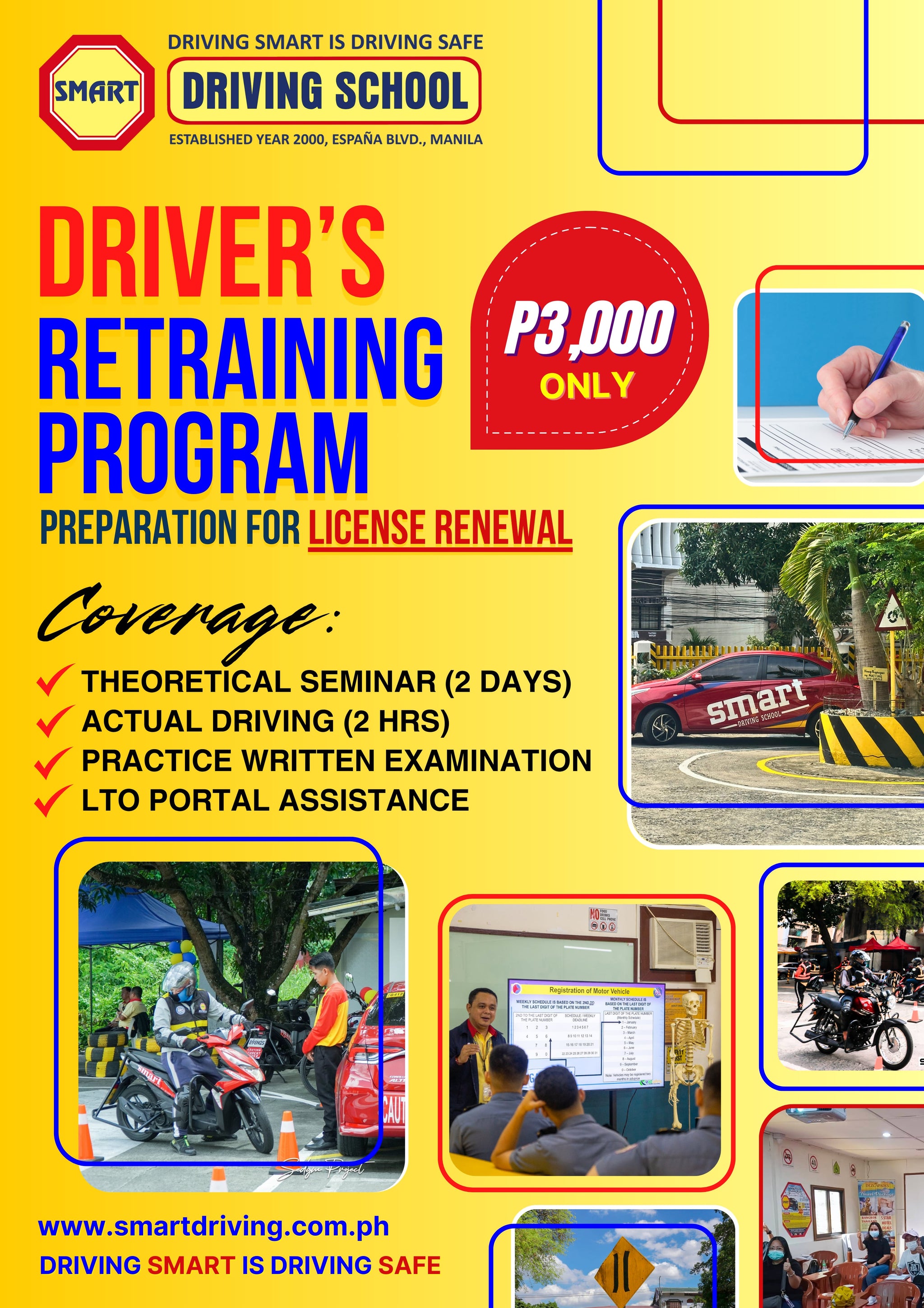 Practical Driving Course(PDC) - 4 Wheels – Smart Driving PH