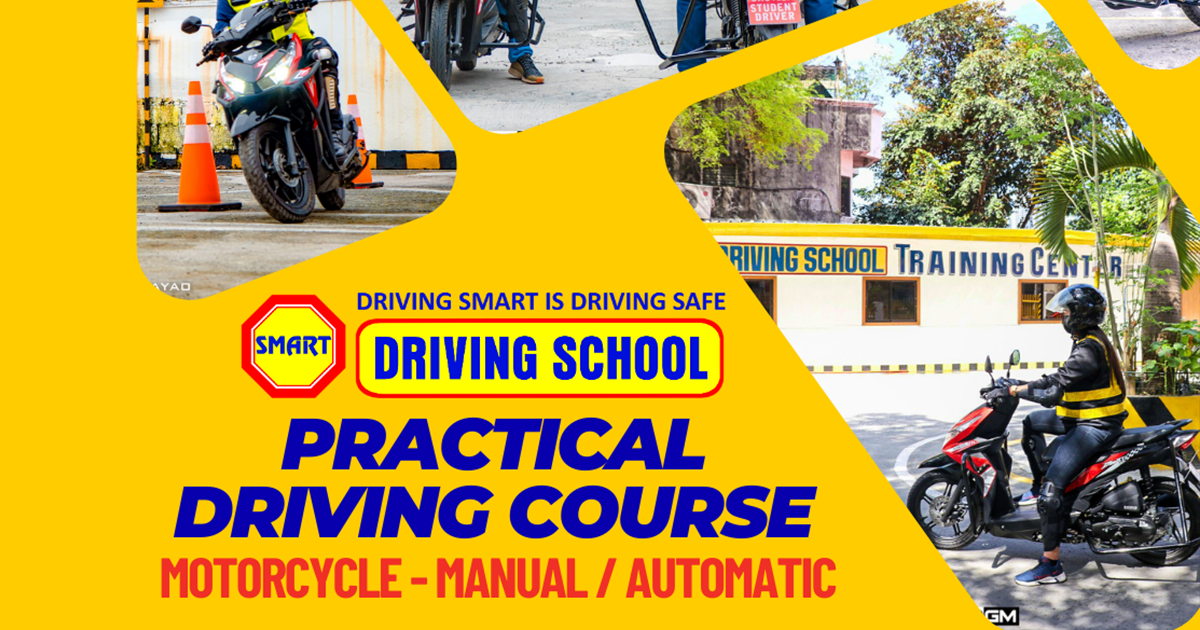 PRACTICAL DRIVING COURSE (PDC-MOTORCYCLE) – Smart Driving PH